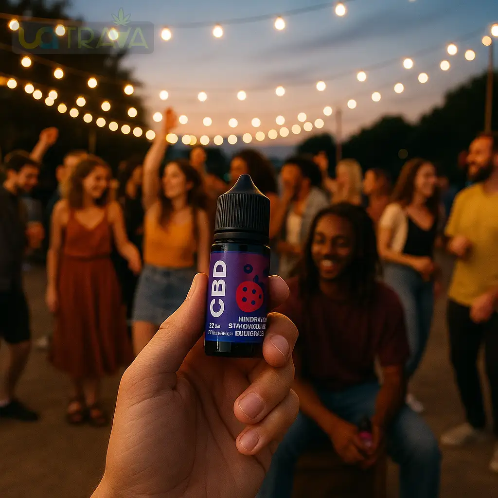 Купити CBD Вейп-рідина CBD Vape Juice 30мл - e-liquid з конопель, м'який релакс UATRAVA ☎️+38 ...